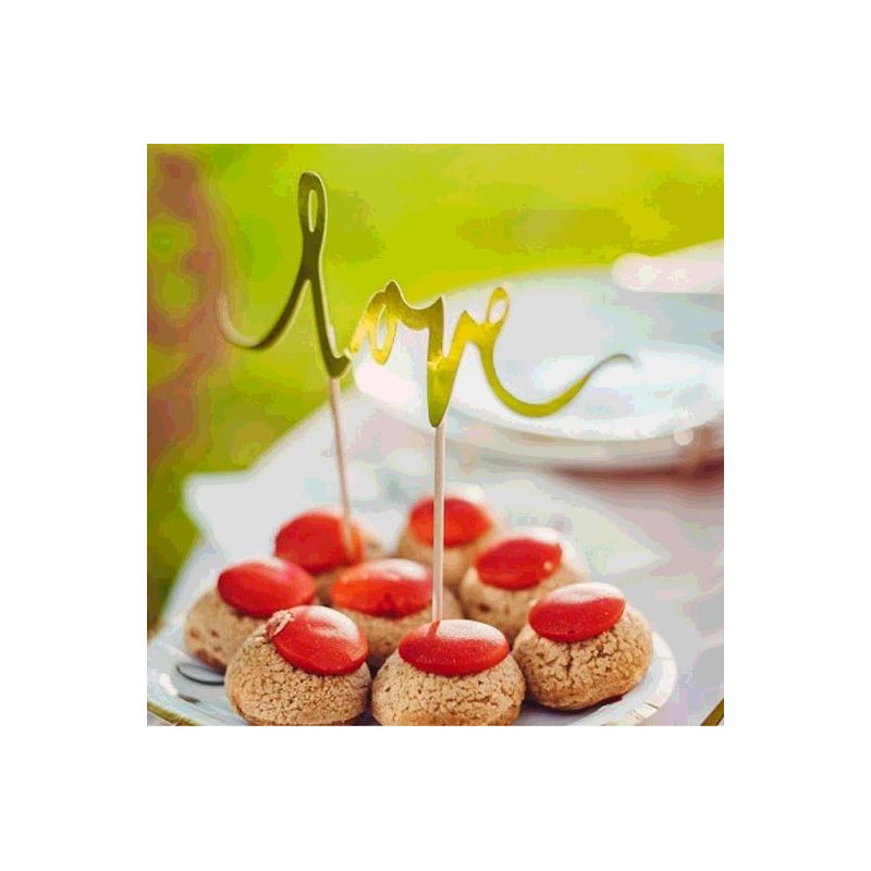 LOVE DECO 23X7CM - Ouest Fetes
